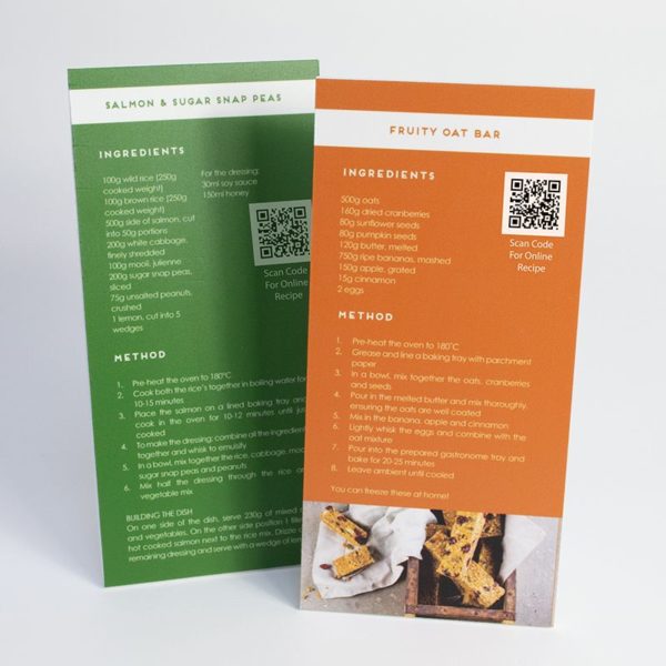Strut Card Printing - A4 Show Cards, A5 Display Cards, Strut Cards